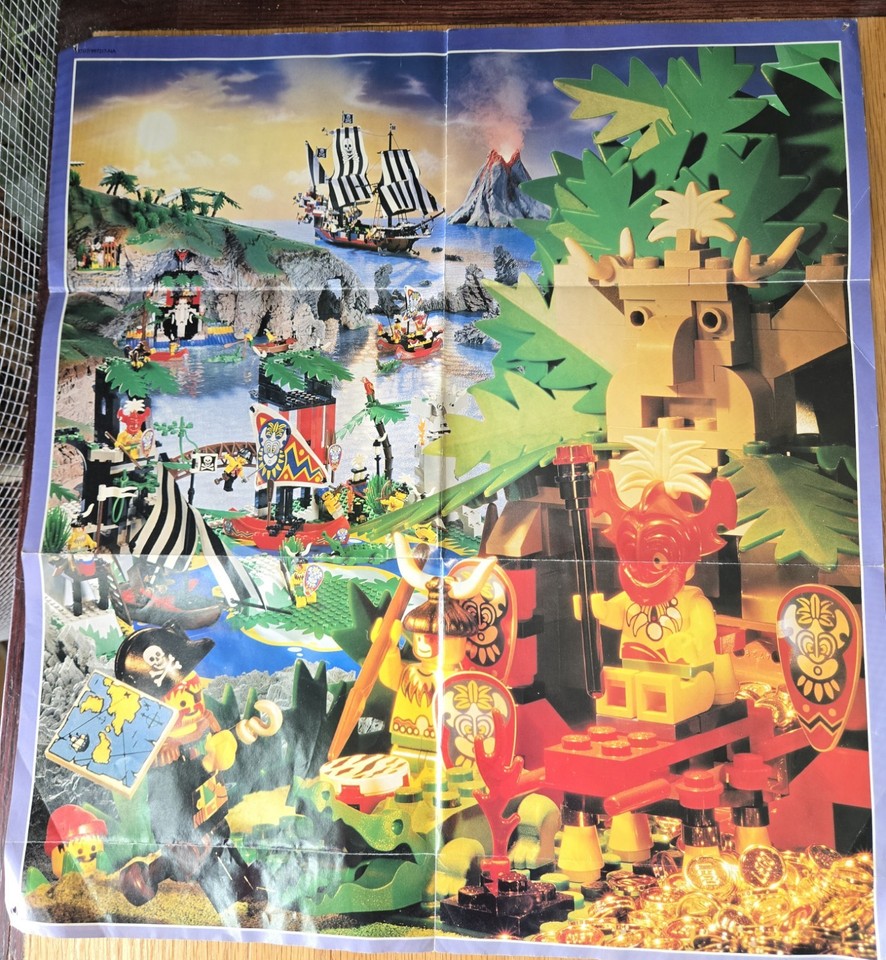 Vintage LEGO Pirates: Enchanted Island 6278 100% Complete W ...