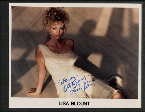 Lisa Blount - Signed Autograph Color 8x10 Photo - Officer and a ...
