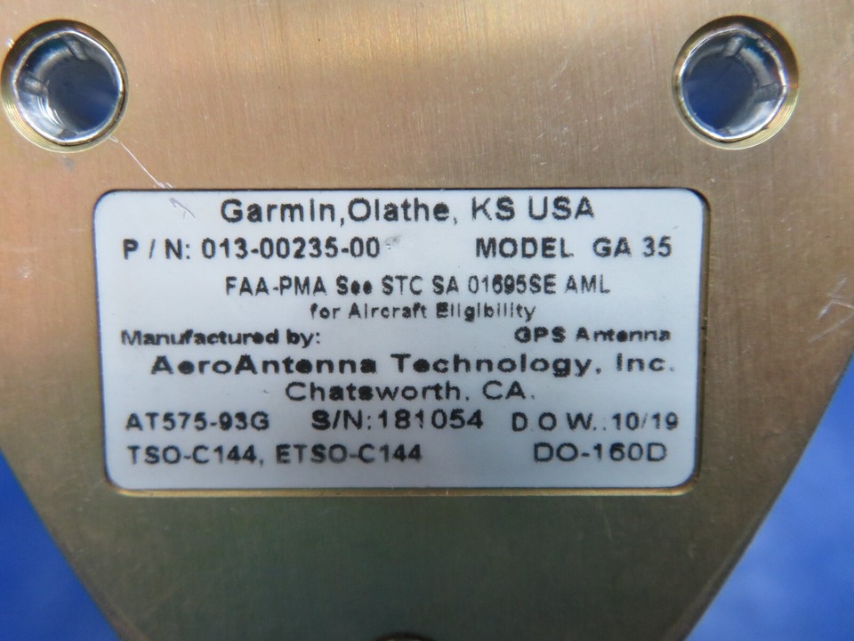 Garmin GNS 430W GPS 14/28v w/ Antenna 011-01060-00 TESTED w/ Tag (0824 ...