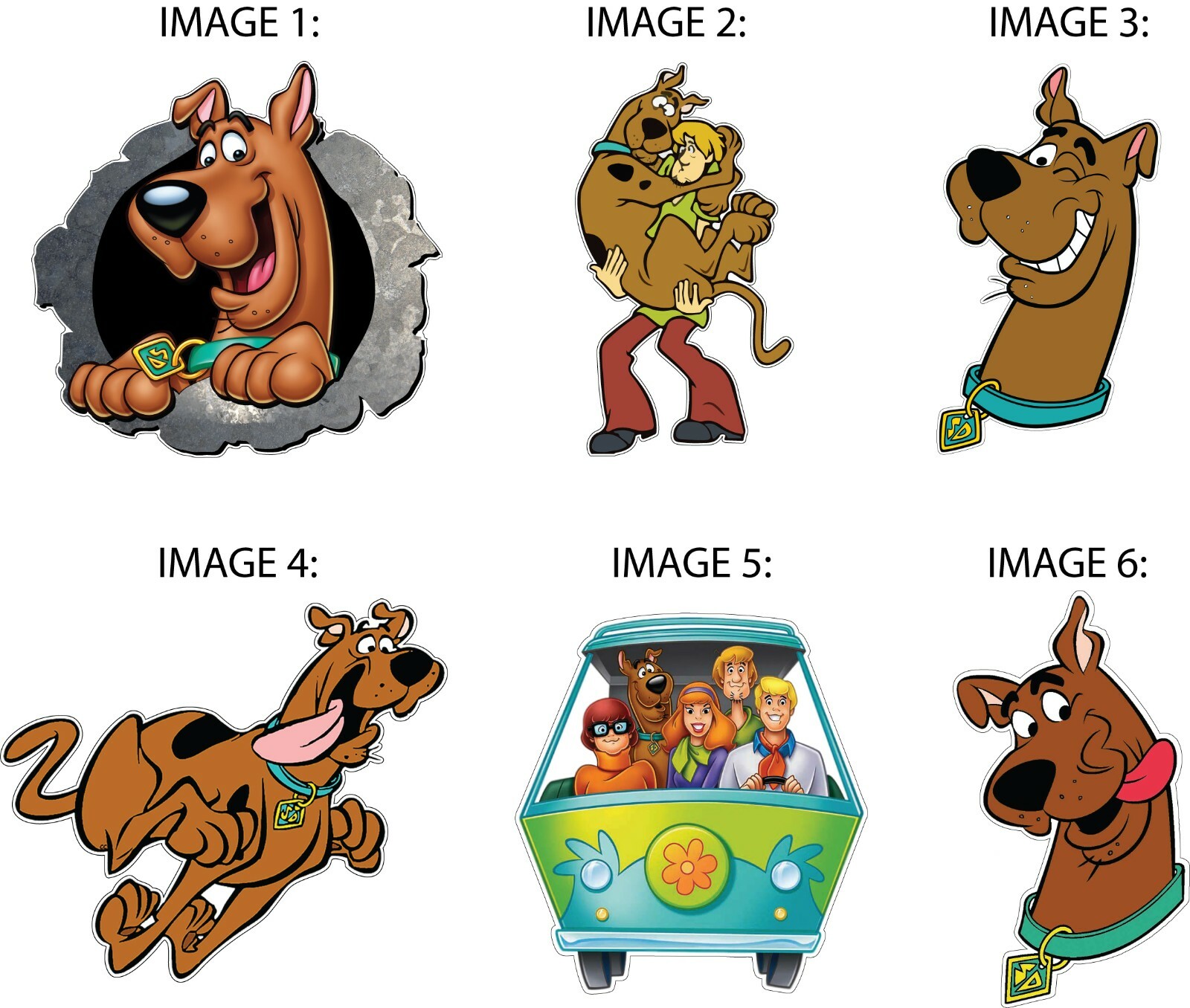 Scooby Doo Cartoon Decal Vinyl Sticker /bumper, car, ps4, phone, window ...