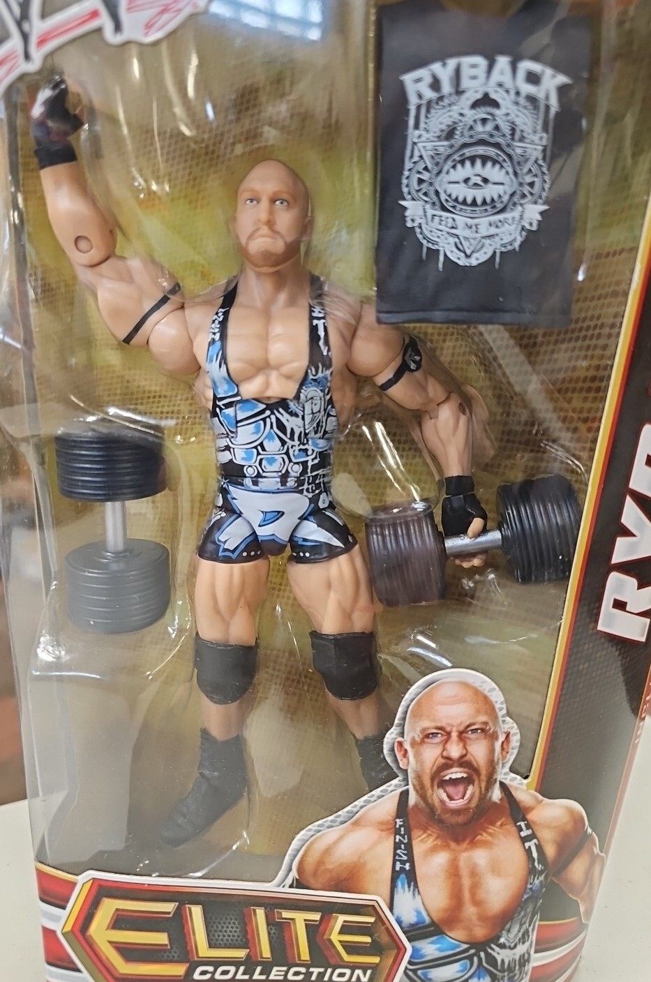 WWE Mattel Elite, Series 21, Ryback 2012 Wrestling Action Figure, NIB ...
