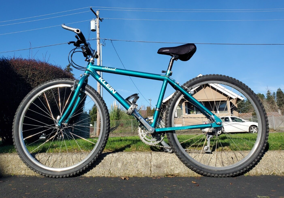 1993 RASCAL KLEIN Candy Blue MTB Bike DEORE LX XT SLR ONZA PROFILE ...