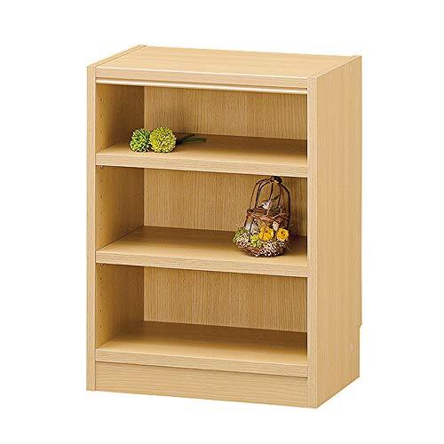 Shirai Sangyo TNL-6044NA Tanario Free Rack Shelf Bookcase Natural Brown ...