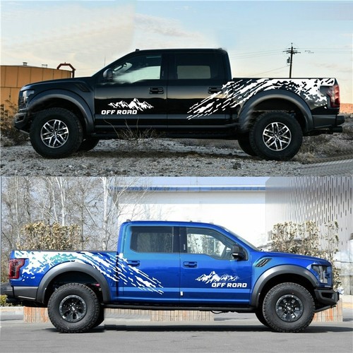 Mud Splash Mark Sticker Kit For FORD RAPTOR F-150 Pickup Truck OFF ROAD ...