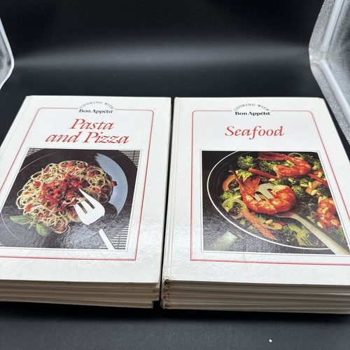 SET OF 13 COOKING WITH BON APPETIT RECIPE COOKBOOKS KNAPP PRESS 1984 | eBay