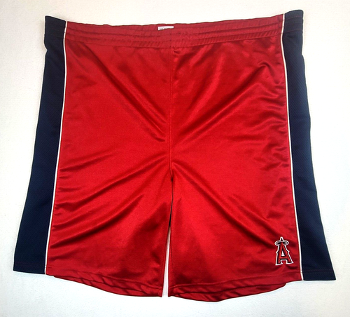 Los Angeles Angels Baseball Shorts XL True Fan Genuine Merchandise Red ...