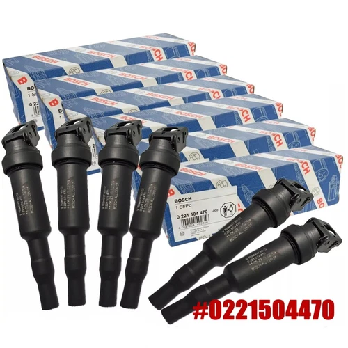 6Pcs OEM Ignition Coil 0221504470 for Bosch BMW 325i 328i 335 525 528 ...