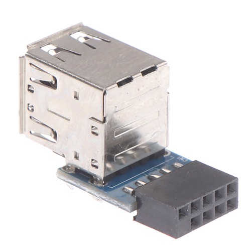 9-Pin Motherboard To 2 Ports Usb 2.0 A Female Internal Header Adap_wi ...