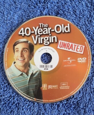 The 40-Year-Old Virgin (DVD, 2006, Widescreen) disc only 25192788222| eBay