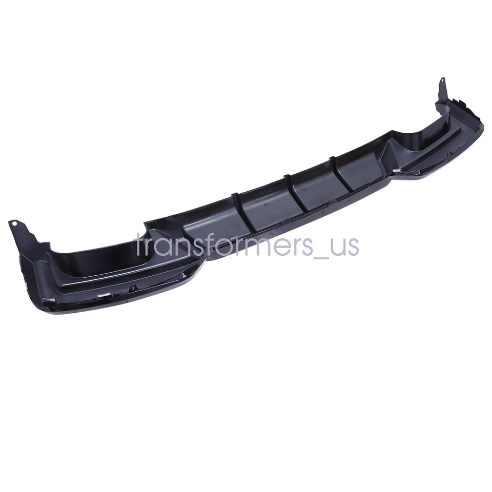 Gloss Black Rear Bumper Lip Diffuser For BMW F06 F12 F13 M6 640i 650i M ...