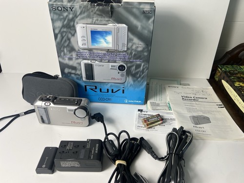 Fully working SONY CCD-CR1 Video Camera Recorder RUVI boxed w ...