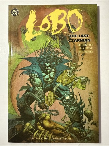 Lobo The Last Czarnian 1st Print - Simon Bizley DC Comics 1991 Gunn ...