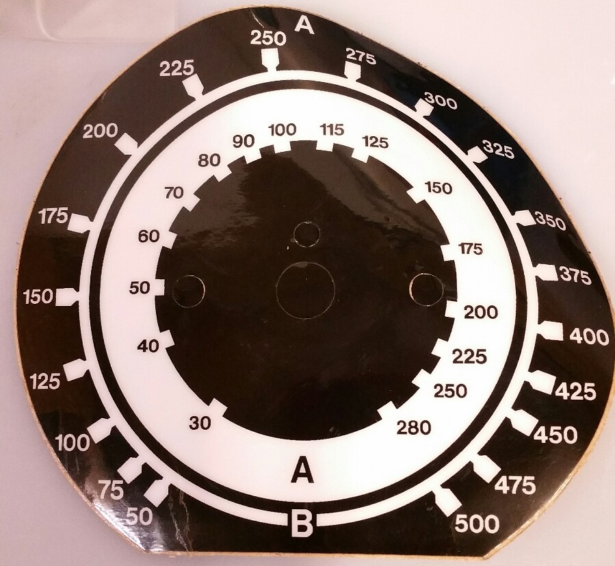 MILLER WELDING WELDER REMOTE AMPERAGE DIAL FACE PLATE STICKER DECAL ...