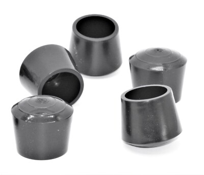 1" Rubber Chair/Table Leg Tips Patio Furniture Rubber Feet Tripod Feet ...