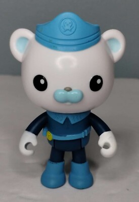 Octonauts Disney Junior Captain Barnacle Figure jointed 3” blue suit | eBay