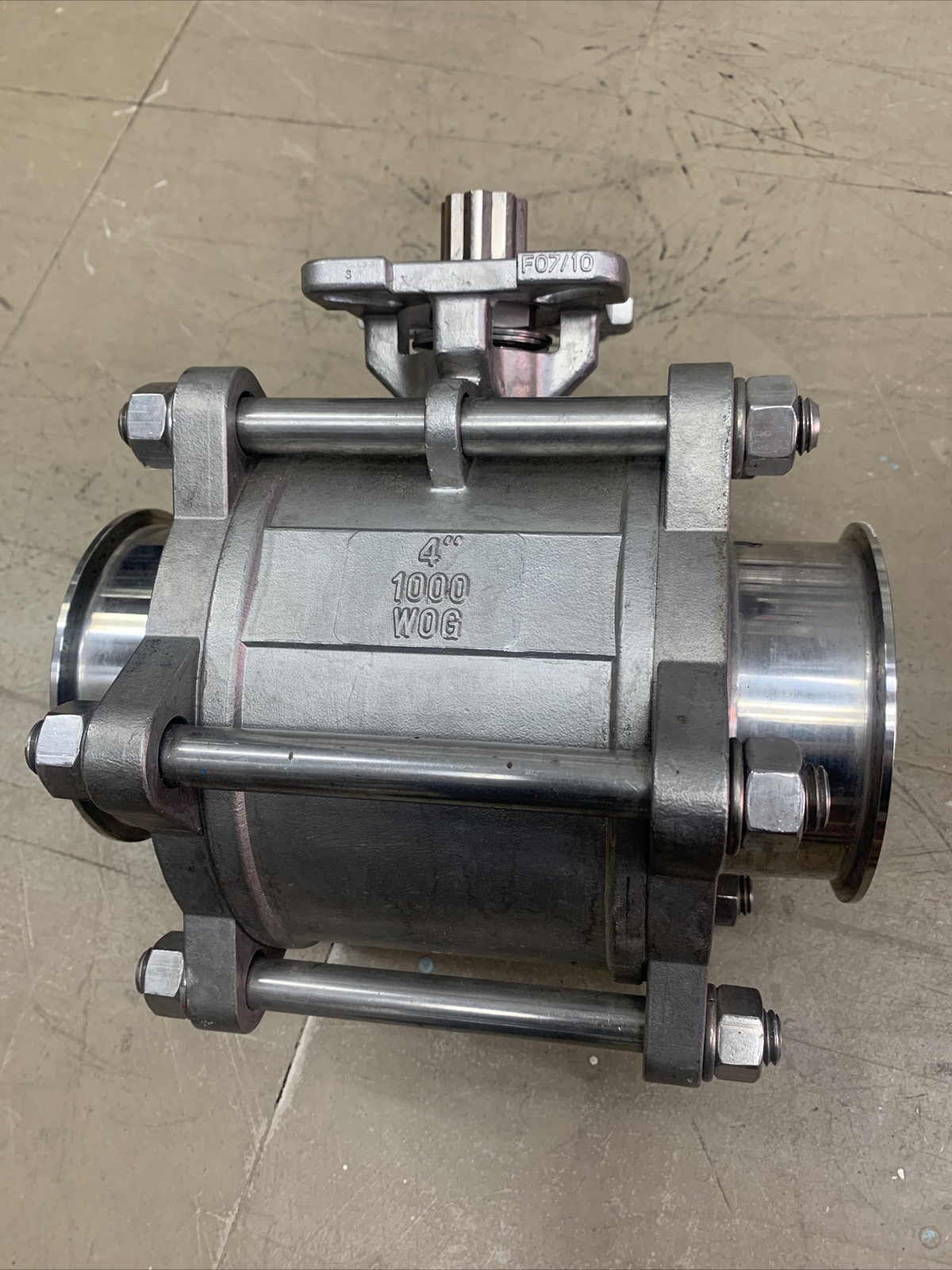 Stainless Steel Tru Flo QSM CF8M 4" 1000 WOG Ball Valve | eBay