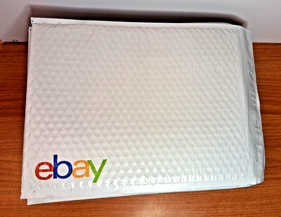 25 eBay Branded Shipping Supplies Padded Airjacket Bubble Envelopes 9.5 ...