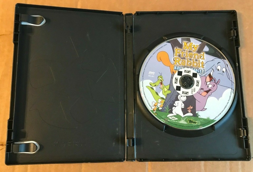 MY FRIEND RABBIT ~ "HELLO RABBIT" ~ DVD, 2007 ~ 6 FULL EPISODES ~ 1 ...
