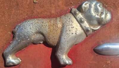 Vintage Mack Truck Hood Side Bulldog Dog Emblem Facing Right Qty 1 | eBay