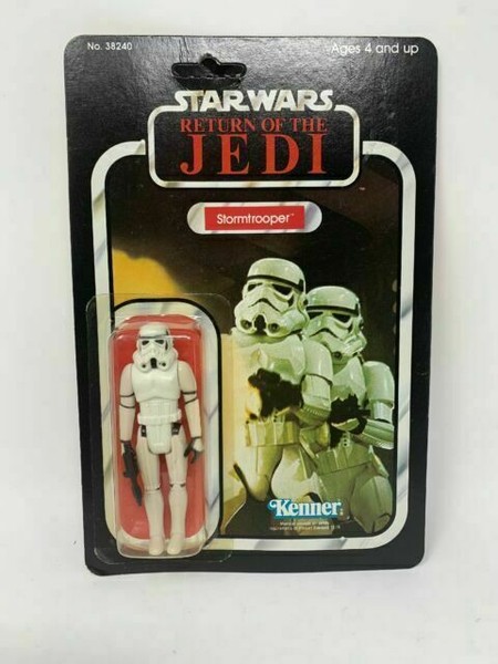 Vintage 1977 Kenner Star Wars Action Figure HK Stormtrooper AFA 85 NM ...