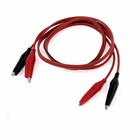 Plastic Insulation Cover Dual Side Tester Alligator Clip Cable 39.4 ...