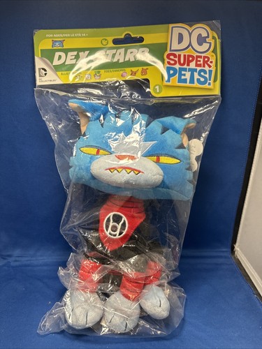 DC Comics Super Pets DEX-STARR 1 10" Plush RARE | eBay