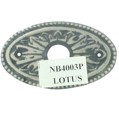 Vintage NuTone NB4003P Lighted Doorbell Button Brass Pewter Finish | eBay