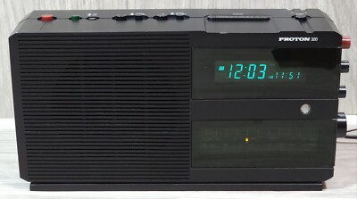 Proton 320 Vintage Digital AM/FM Dual Alarm Clock Radio - TESTED - | eBay