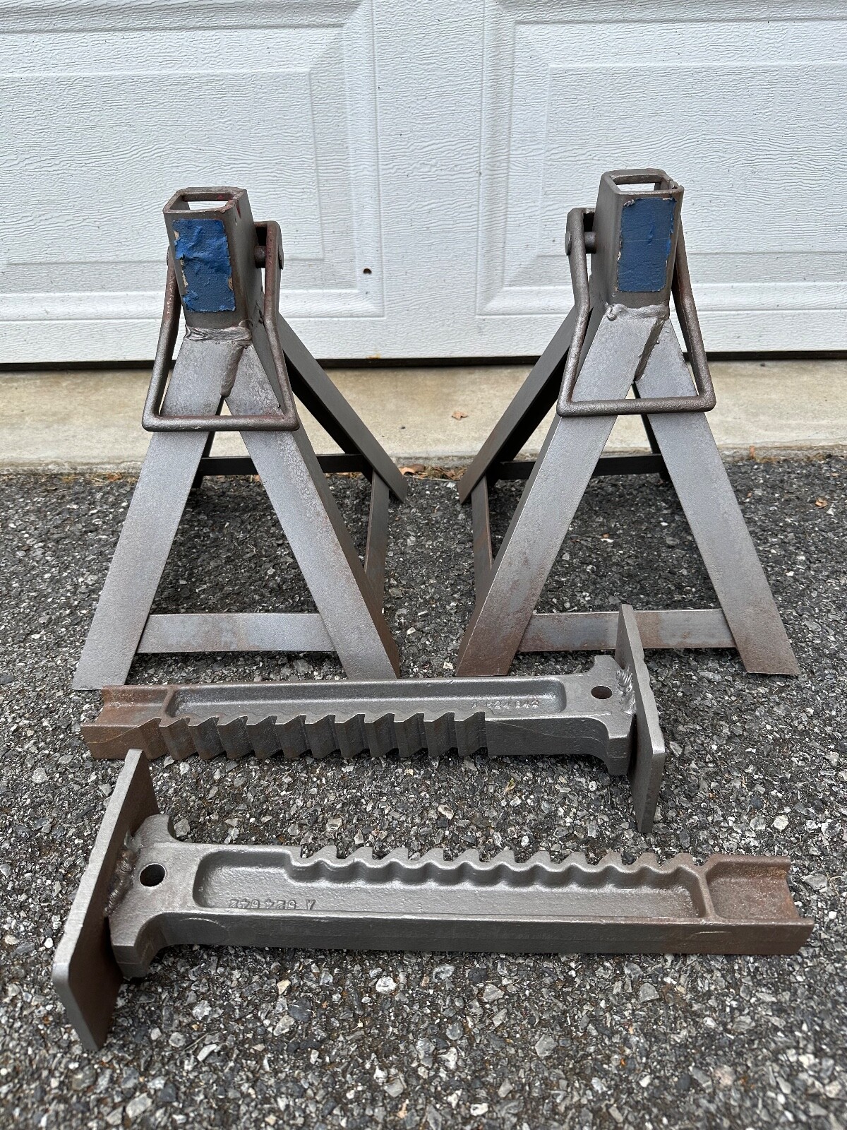 Pair of Vintage Blackhawk Jack Stands Made in USA #1435 | eBay