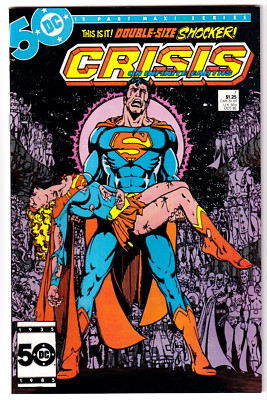 Crisis On Infinite Earths #7 Oct 1985 VF 8.0 DC Comics Death of ...