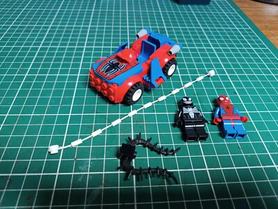 Lego 10665 Spider-Man Car Pursuit Venom Incomplet Deux Personnages | eBay