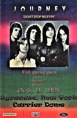 Journey Concert Poster 12 X 18 Free Shipping | eBay