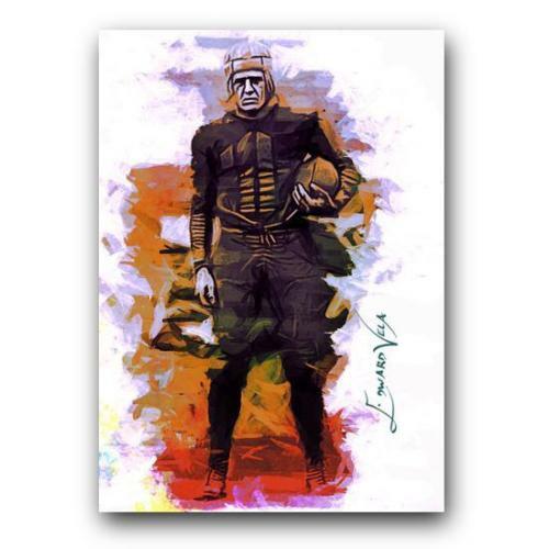 2015 RED GRANGE CB 4/25 ORIGINAL PRINT ART SKETCH CARD ARTIST SIGNED | eBay