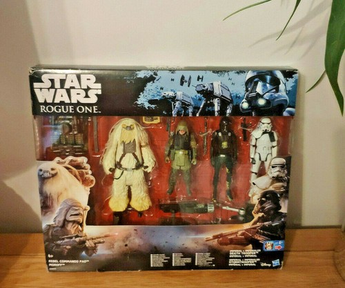 Star Wars Rogue One Action Figure 4 Pack Rebel Commando Pao Moroff ...