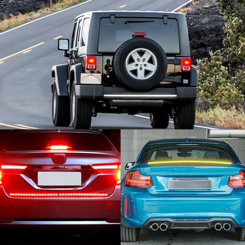 60" LED Truck Strip Tailgate Light Bar Fits Trailer Pickup Truck White ...