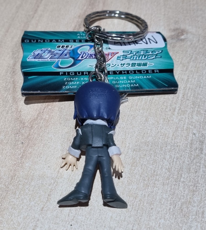 Gundam Seed Destiny Keyring Figure Athrun Zala New Keychain Key Ring ...
