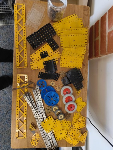 Meccano Vintage Large Job Lot in Tool box with original Manuals | eBay UK