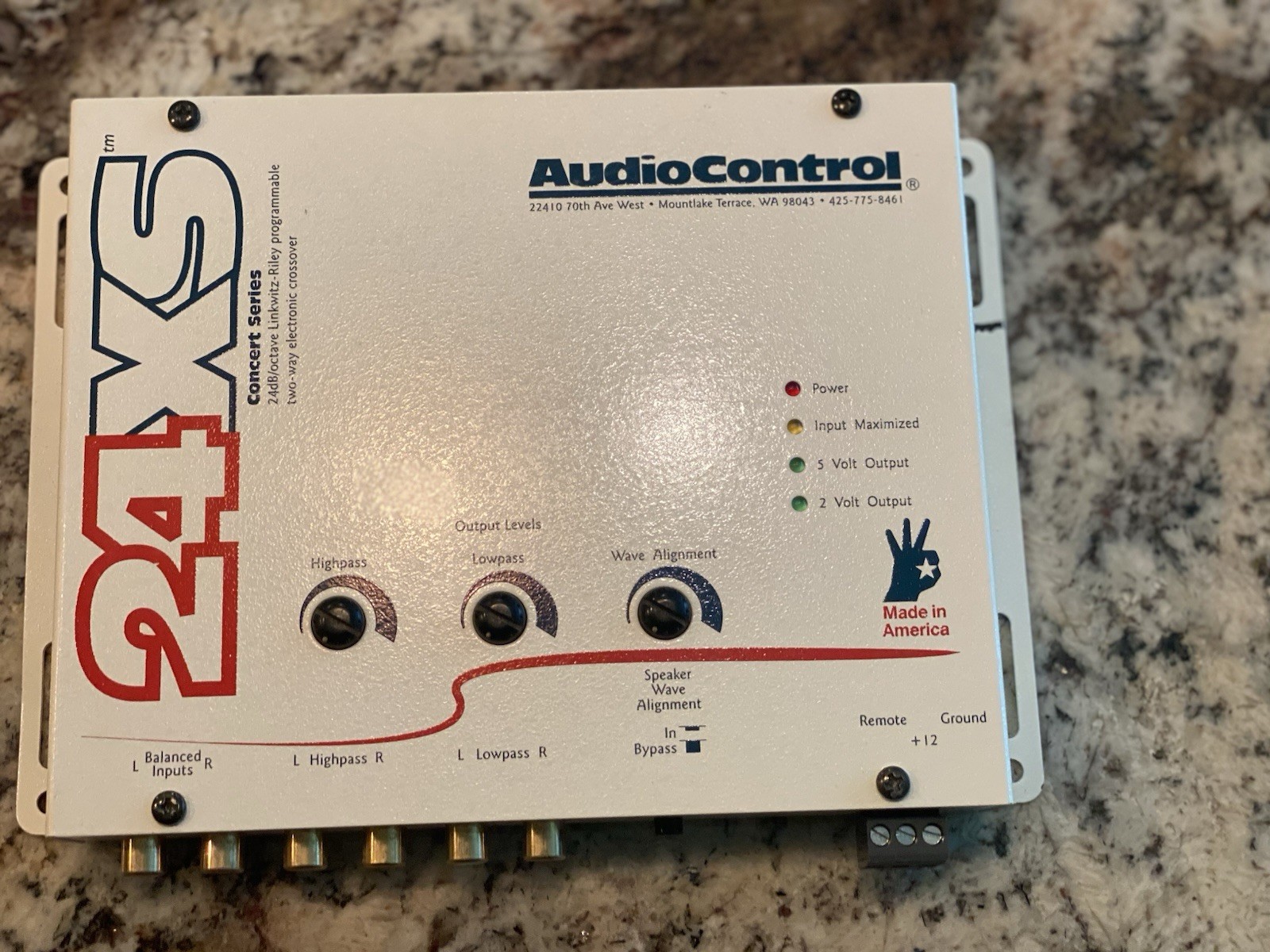 Audiocontrol 24XS, 24db Slope Crossover | eBay