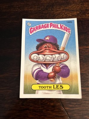 1986 Topps Garbage Pail Kids Tooth Les A01497 **READ DESCRIPTION** | eBay