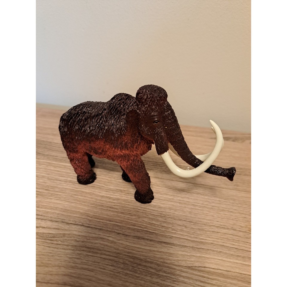 Vintage Large Mammoth PVC Action Figure Figurine Ice Age Collectible | eBay