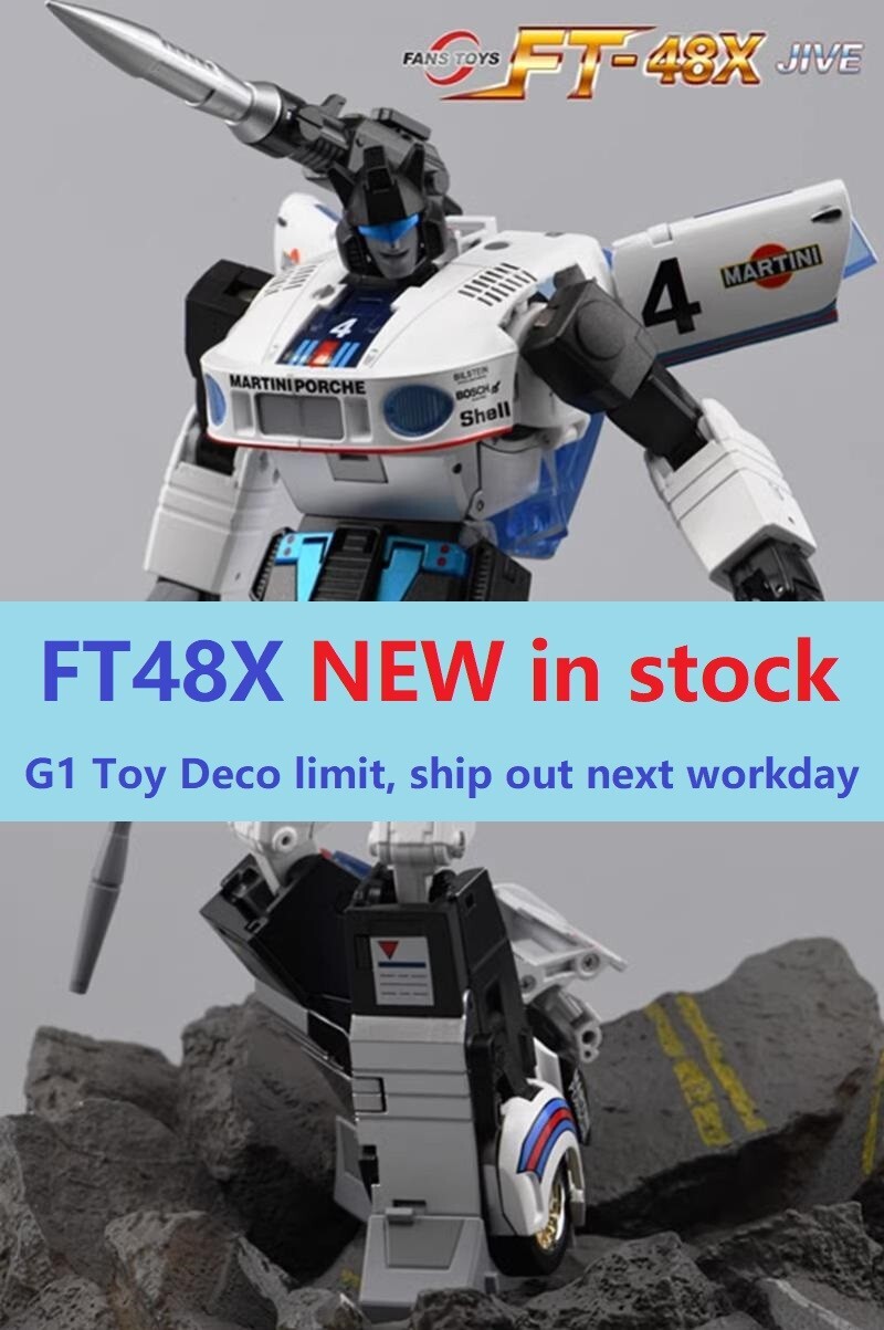 Fans Toys FansToys FT48X JIVE Masterpiece JAZZ MP Diecast G1 Toy Deco ...