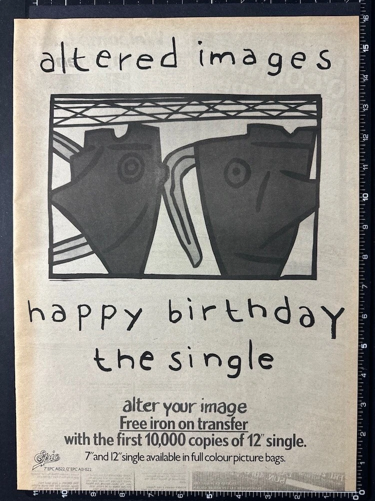 Altered Images Happy Birthday
