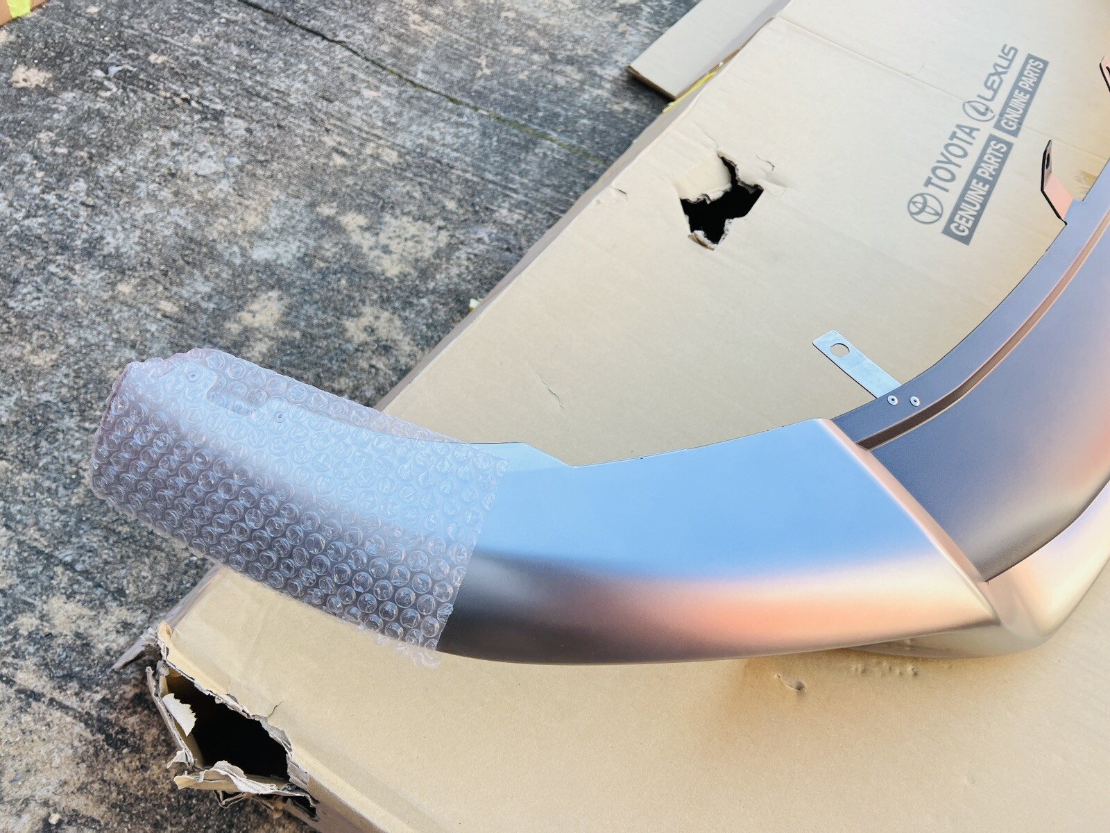 Lexus Gx460 Front Bumper Lower Lip Spoiler Luxury Pkg Body Kit Upgrade ...