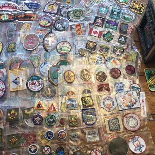 Huge Lot Vintage BOY SCOUT 300+ BADGES-EXPLORER Medals Sash Lot 27 ...