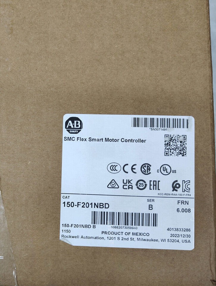 New Allen Bradley 150-F201NBD SMC Flex 201 A 150 Motor Controller | eBay
