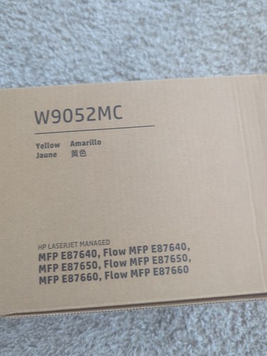 HP W9052MC Yellow Managed Print Cartridge 190780434253| eBay