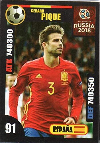 Gerard Pique Trading Card World Cup Russia 2018 | eBay