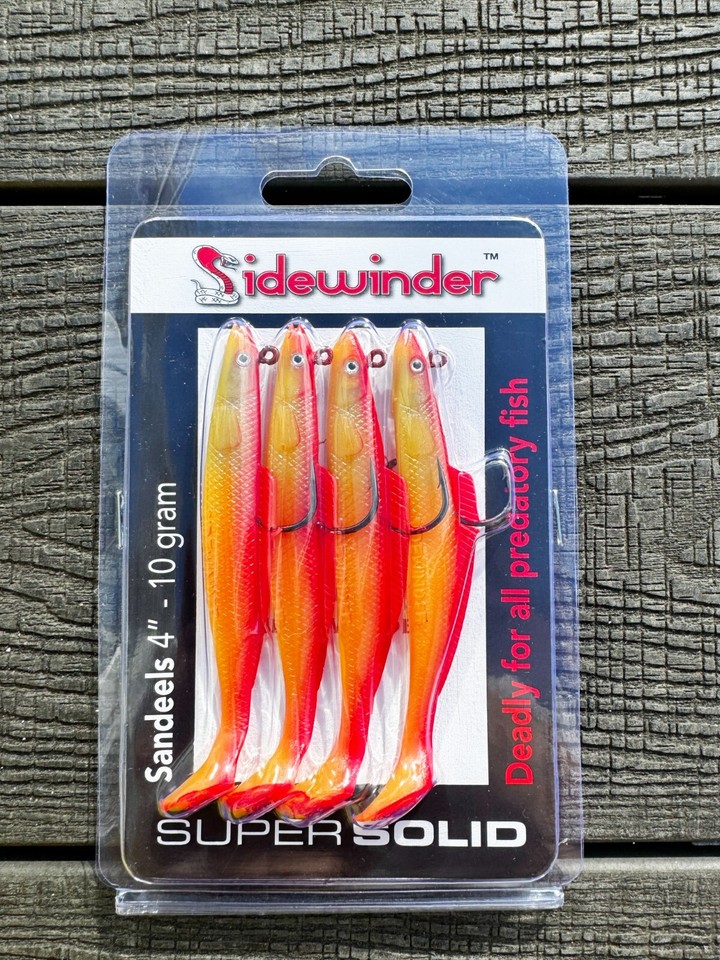 Various Match Fish Simple & Sidewinder Bass Cod Pollock Soft Lures ...