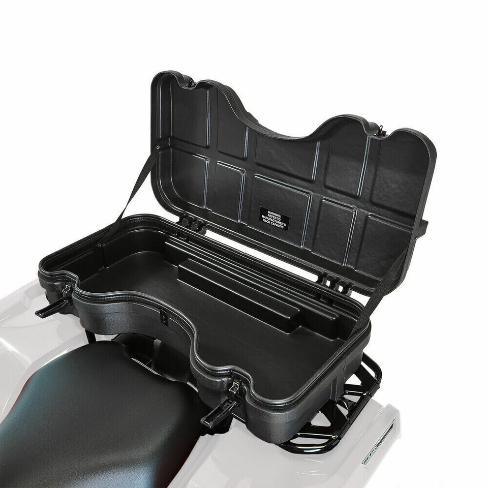 ATV Front or Rear Rack Storage Box Cargo Trunk Luggage Utility Tool ...