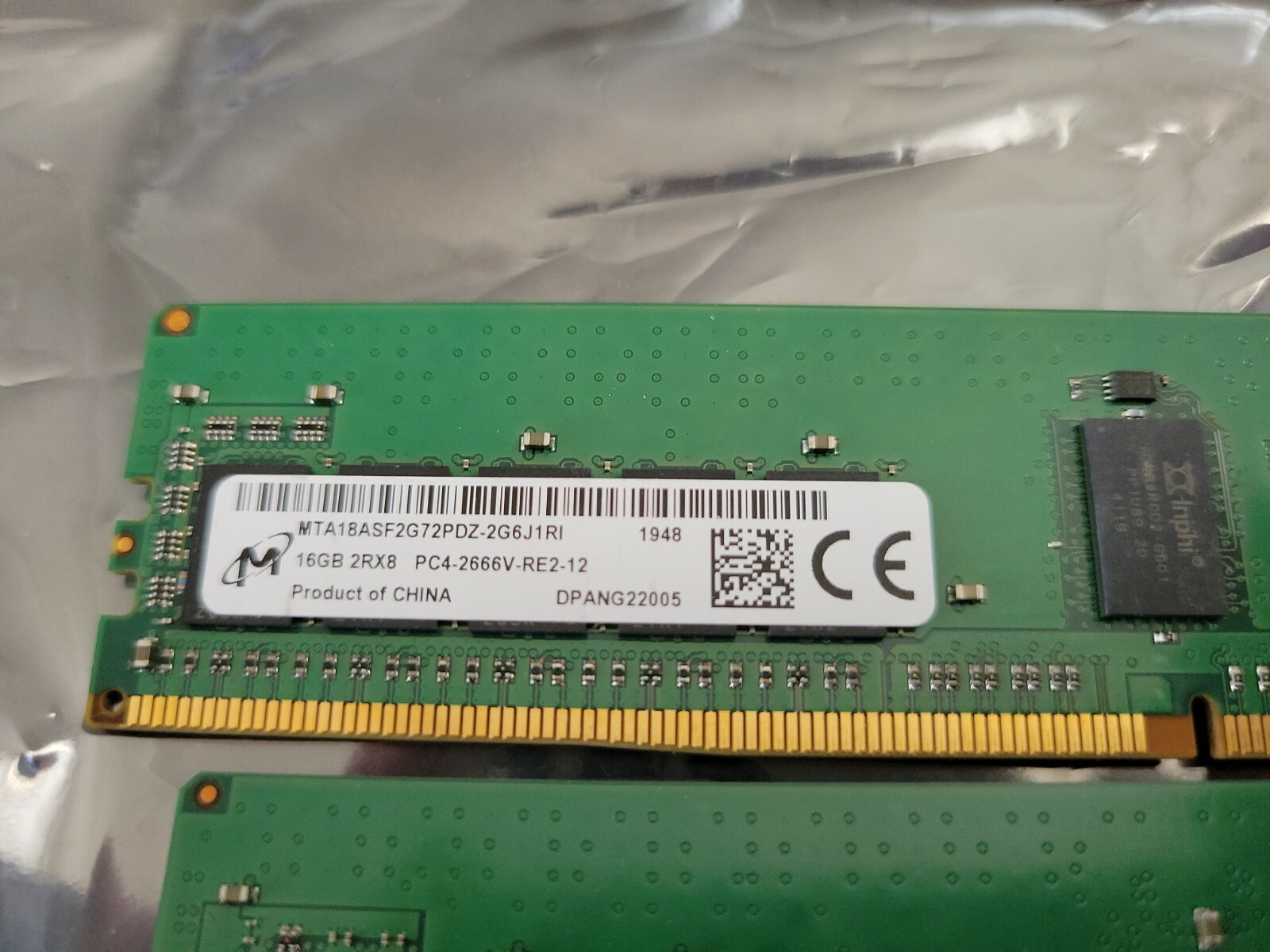 Micron MTA18ASF2G72PDZ-2G6E1 DDR4 SDRAM for sale online | eBay